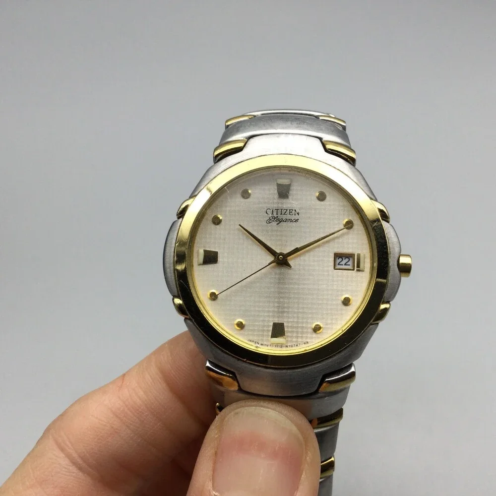 Citizen | Accessories | Citizen Elegance Watch Men 35mm Silver Gold ...